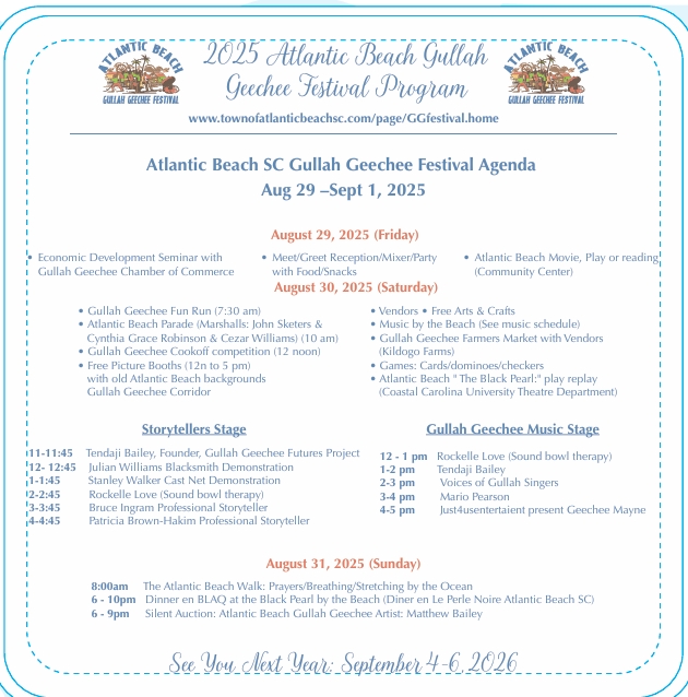 Gullah Geechee Events | Atlantic Beach, SC